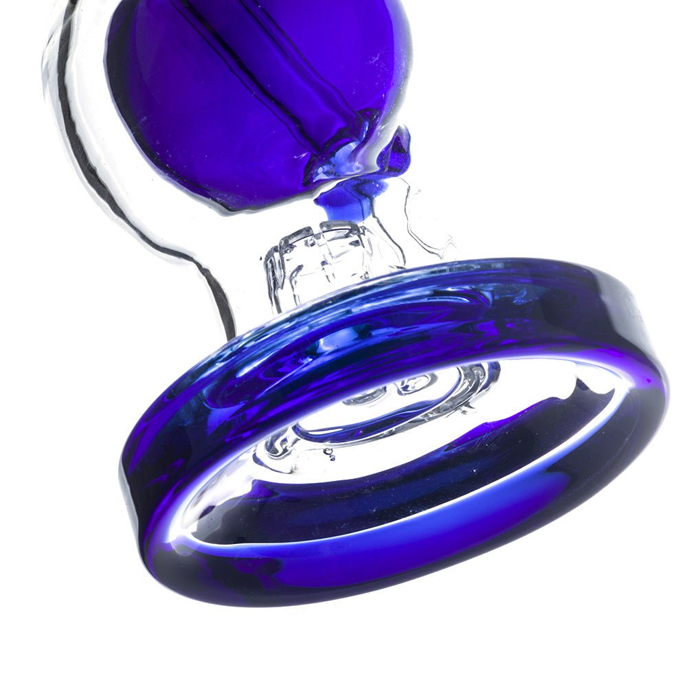 10" Glass Ball Inline Dab Rig - Puffing Bird