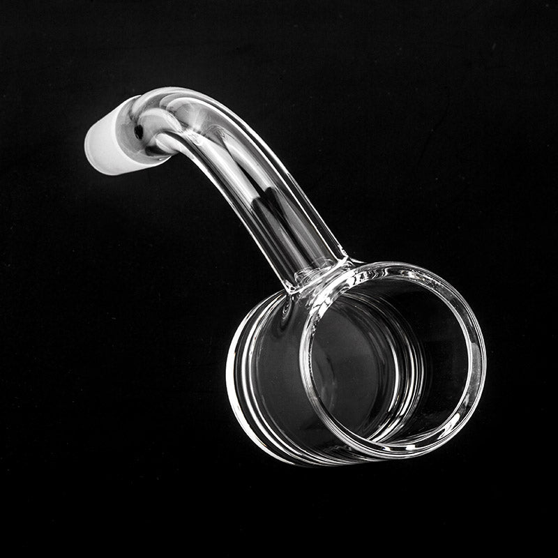 10mm Male Extra Thick Flat Top Quartz Banger - Puffing Bird