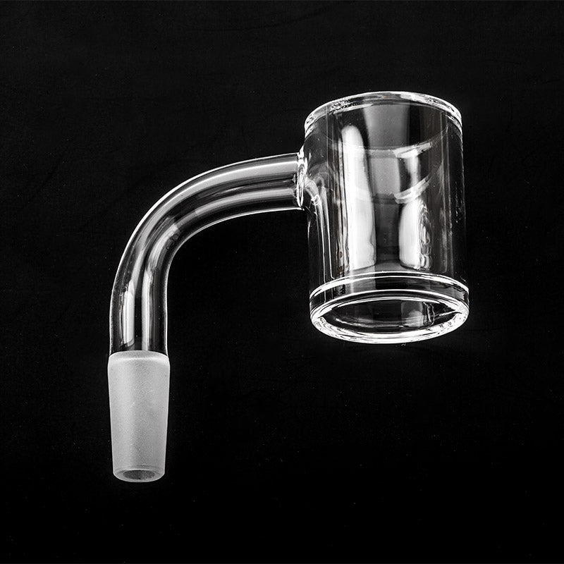 10mm Male Extra Thick Flat Top Quartz Banger - Puffing Bird