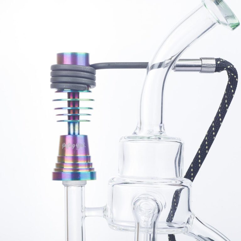 14mm Female Rainbow Titanium Nail For 20mm Enail Heating Coil - Puffing ...