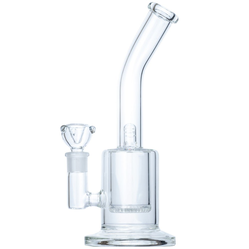 12" Extra Thick Honeycomb Glass Bong - Puffing Bird