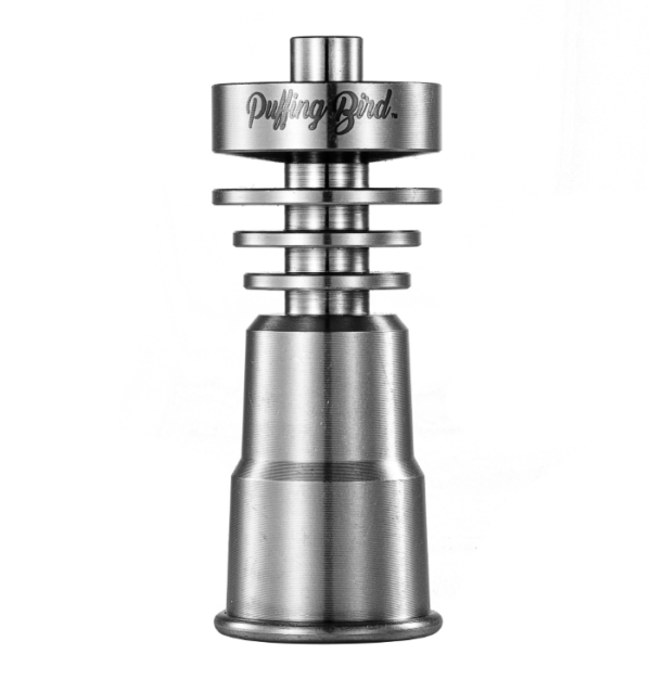 14mm/18mm Female Grade 2 Titanium Domeless Nail - Puffing Bird