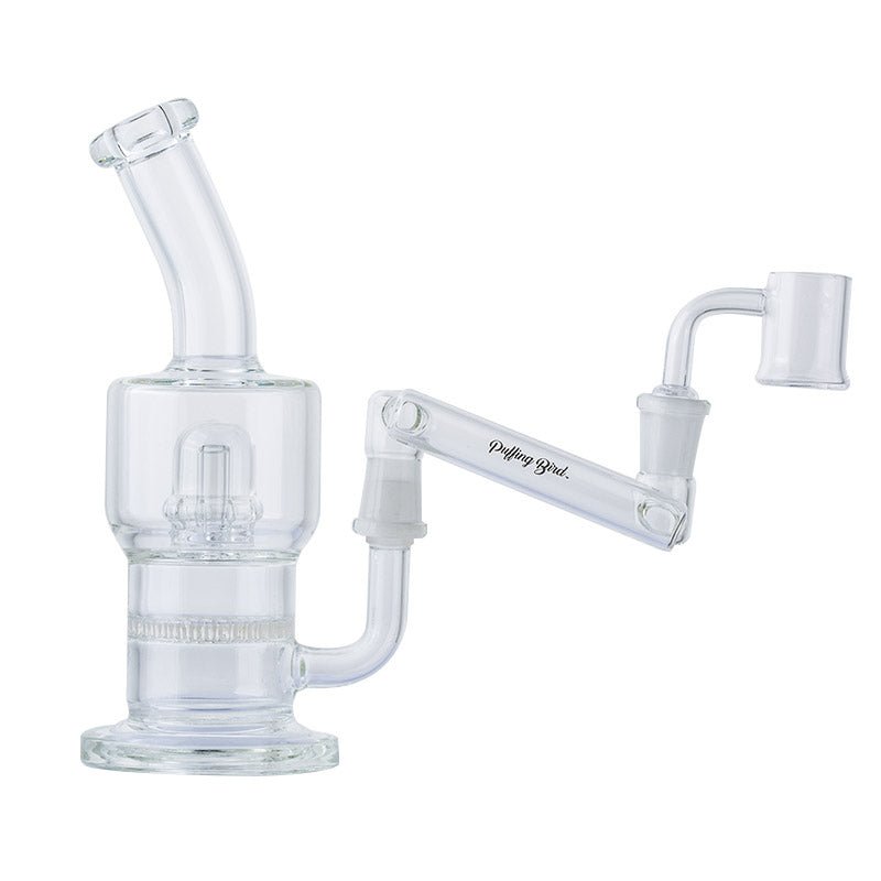 14mm Female to 14mm Female Drop Down Adapter - Puffing Bird