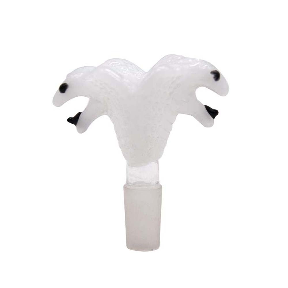 14mm Male Snake Glass Bong Bowl - Puffing Bird