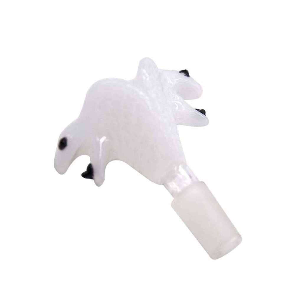 14mm Male Snake Glass Bong Bowl - Puffing Bird