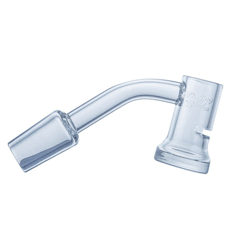 14mm Male Thick Base Quartz Banger With Slit - Puffing Bird