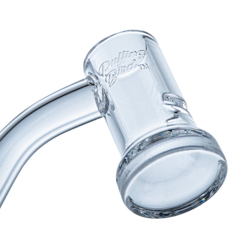 14mm Male Thick Base Quartz Banger With Slit - Puffing Bird