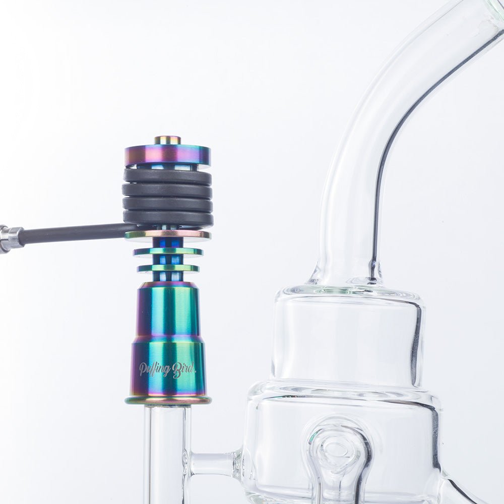 14mm/18mm Female Titanium Nail For 16mm Enail Heating Coil - Puffing Bird