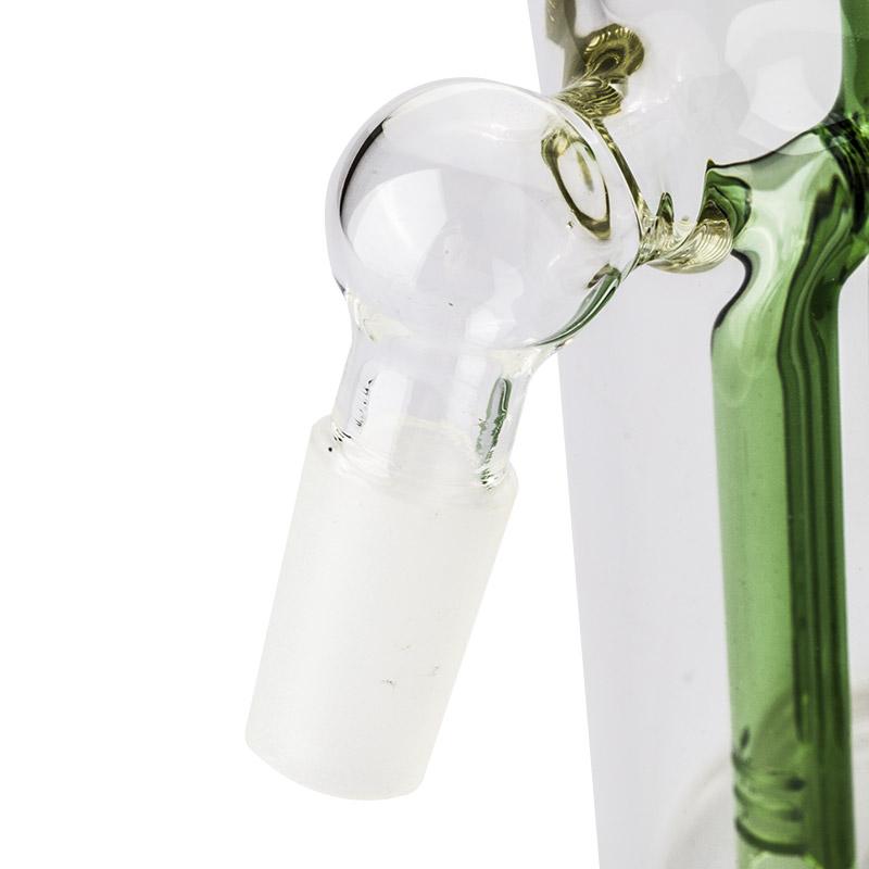 14mm Green Tree Perc Ash Catcher - Puffing Bird