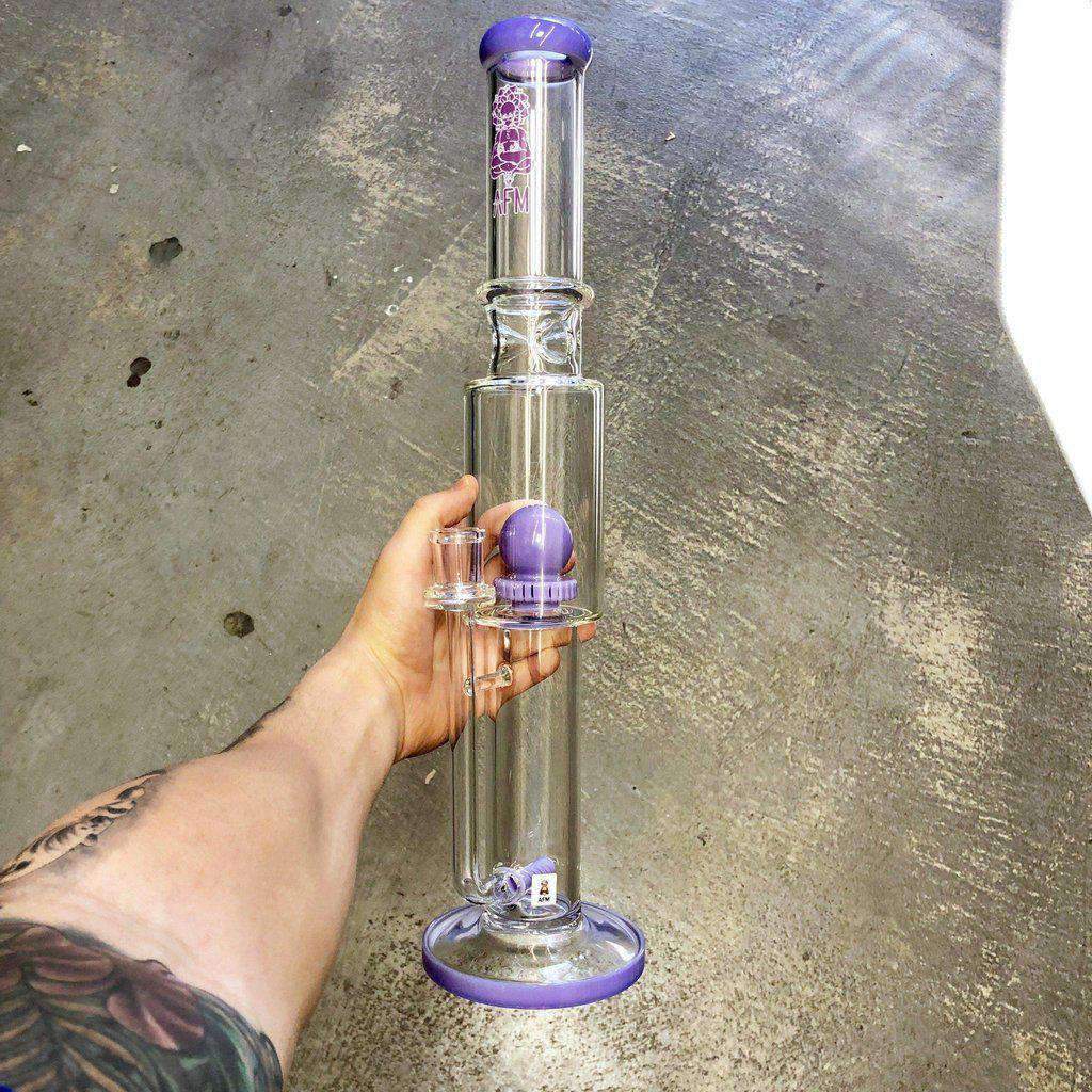 18" AFM UFO Perc Water Pipe - Puffing Bird