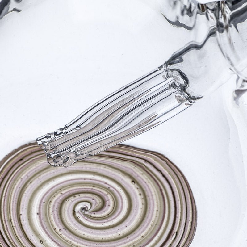 5.5" 18mm To 14mm Tree Perc Downstem - Puffing Bird