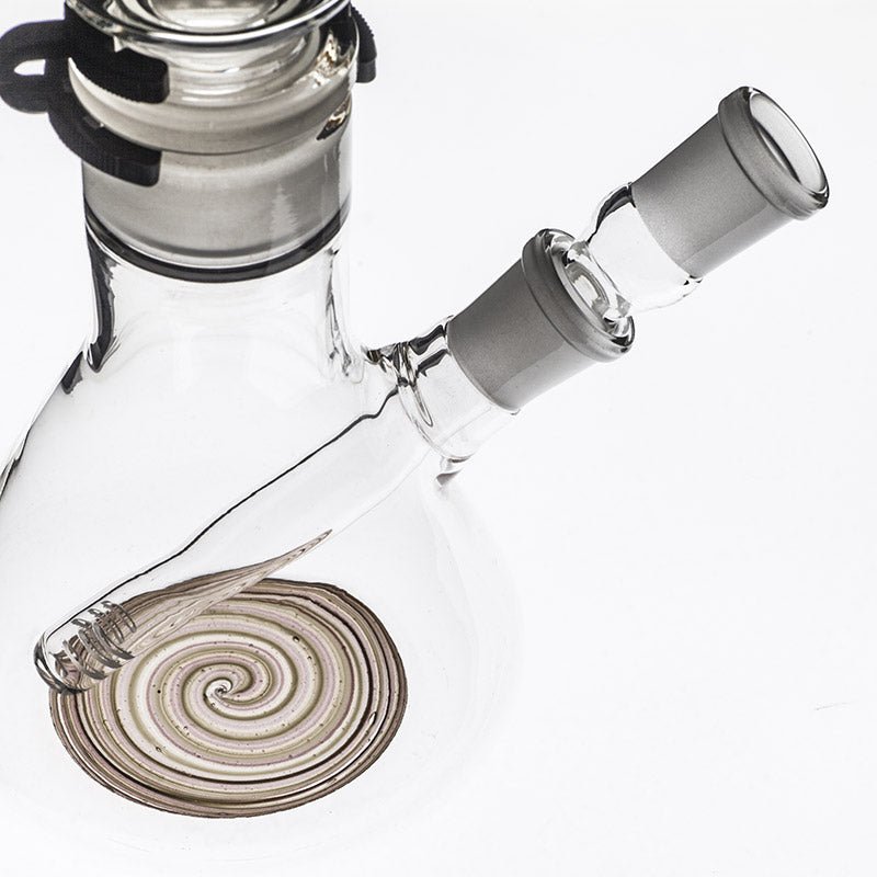 6" 18mm to 14mm Diffuser Perc Bong Downstem - Puffing Bird