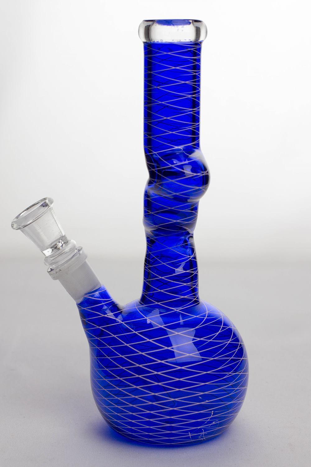 8" kink zong water pipe - Puffing Bird