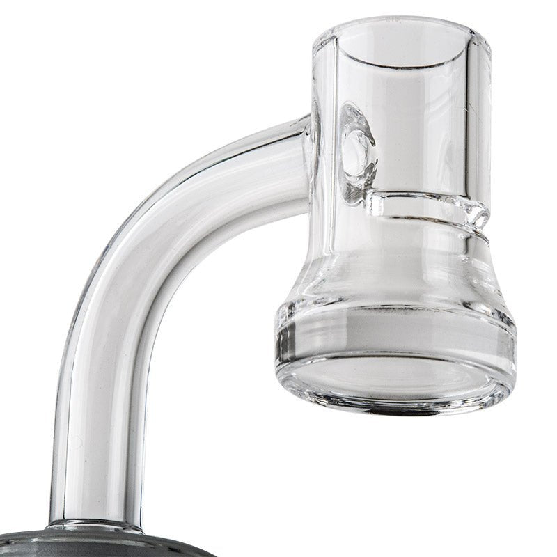 4mm Thick Base Quartz Banger With Slit - Puffing Bird