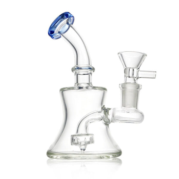 5" Mini Showerhead Perc Wax Rig - Puffing Bird