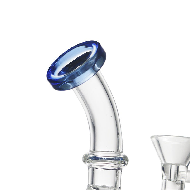 5" Mini Showerhead Perc Wax Rig - Puffing Bird