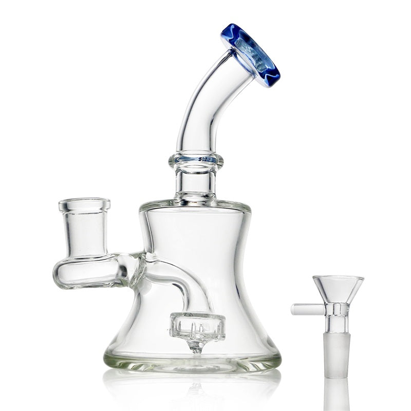 5" Mini Showerhead Perc Wax Rig - Puffing Bird