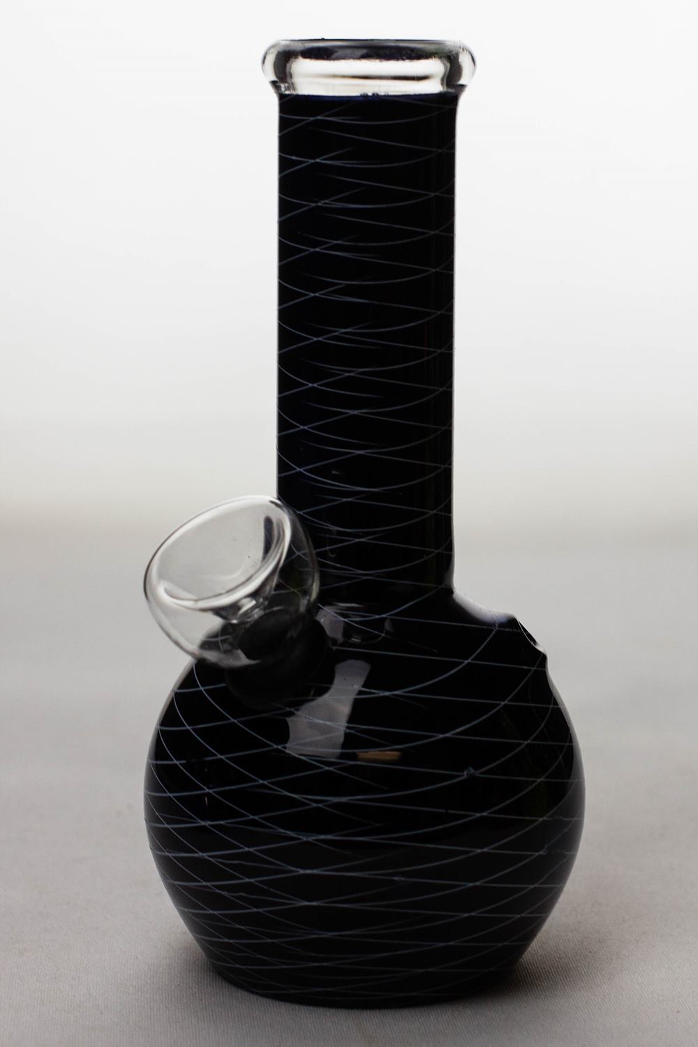 6" glass water bong - Puffing Bird