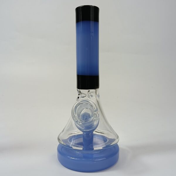 6" Colored Glass Beaker Bong - Puffing Bird