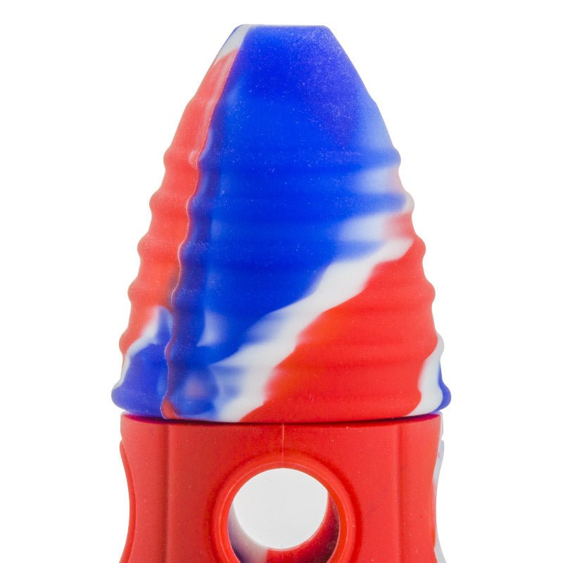 7.5" Rocket Silicone Dab Rig - Puffing Bird