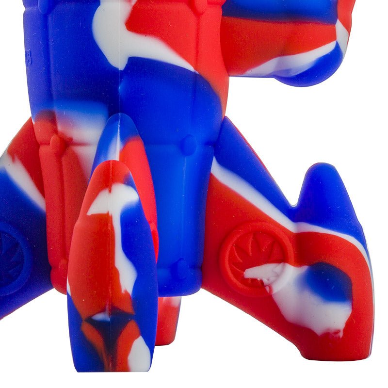 7.5" Rocket Silicone Dab Rig - Puffing Bird