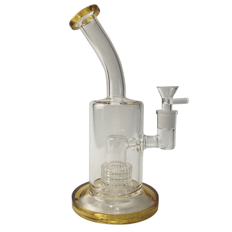 7" Matrix Perc Water Glass Dab Rig - Puffing Bird