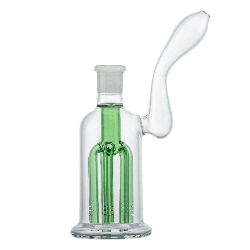 7" Mini Glass Tree Percolator Bong - Puffing Bird