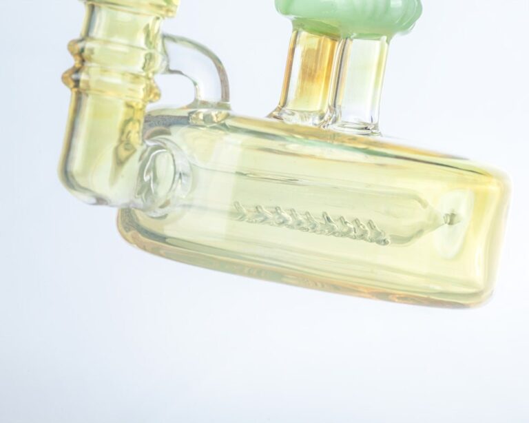 8" Owl Theme Glass Bong - Puffing Bird