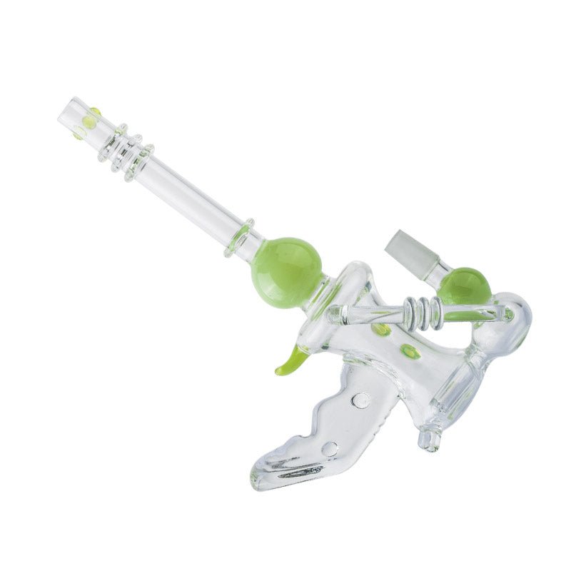 9.4" Ray Gun Glass Dab Rig - Puffing Bird