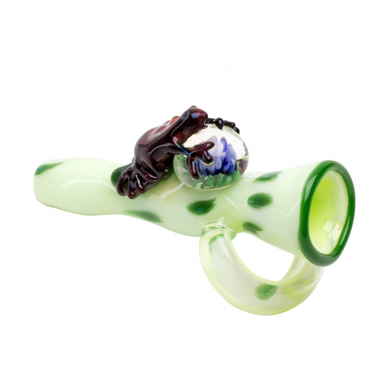 Empire Glassworks - Chillum - Fred the Frog - Puffing Bird