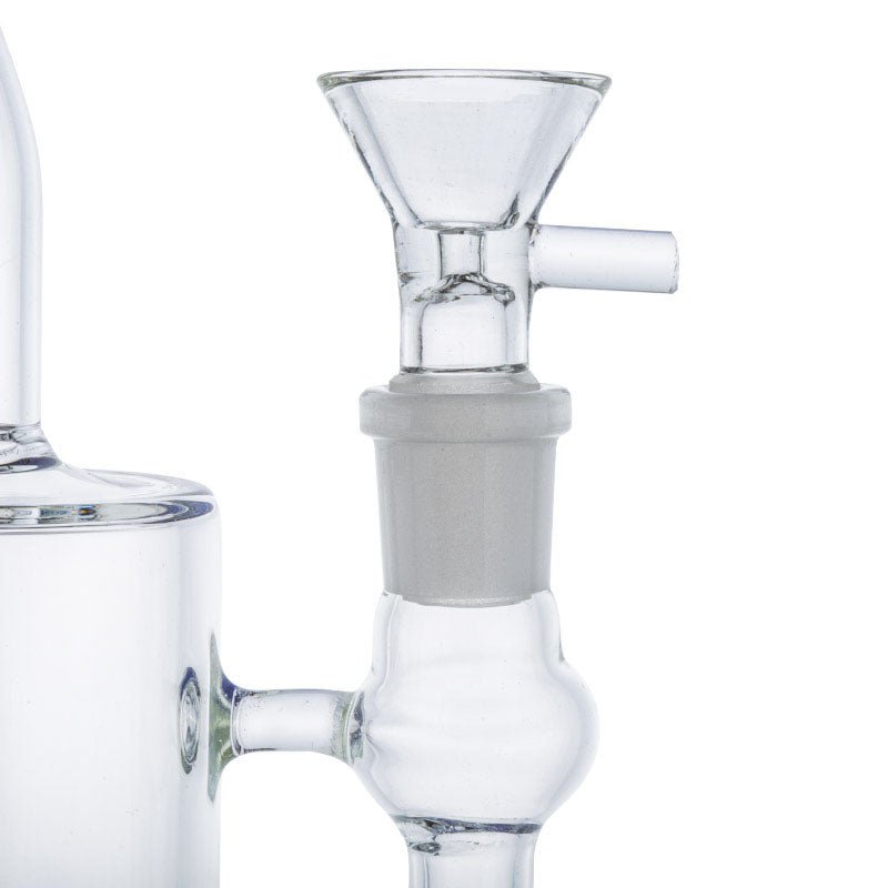 9" Portable Glass Dab Rig - Puffing Bird