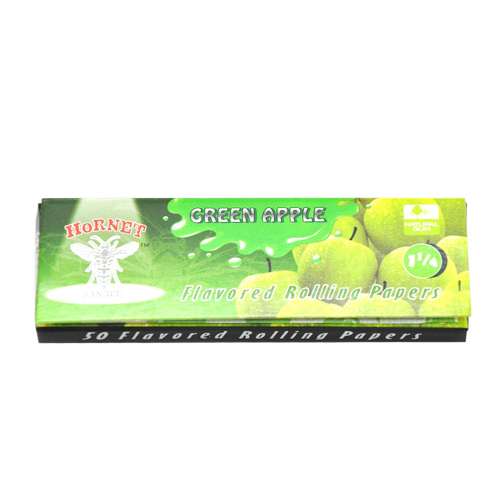 Hornet Apple Flavored Rolling Paper Box of 50 Booklets/2500 sheets ...