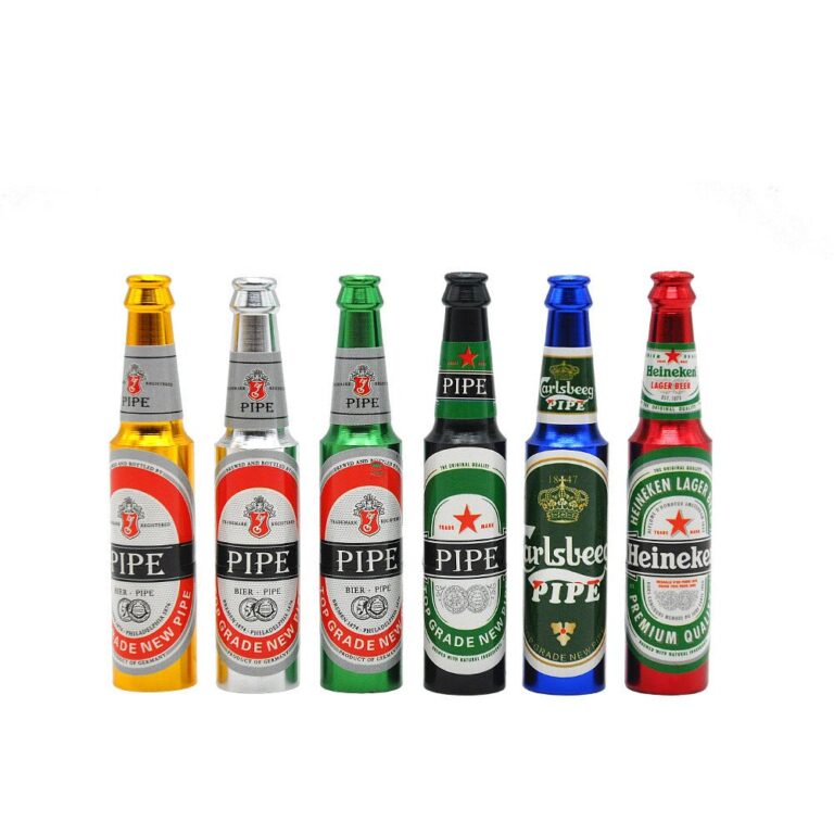 Beer Bottle Novelty Weed Bowl - Puffing Bird