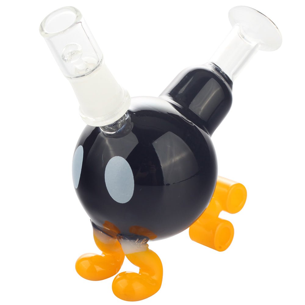 4" Bob Omb(Super Mario) Themed Dab Rig - Puffing Bird
