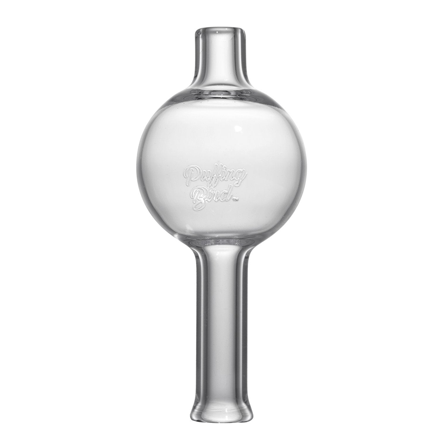 Colored Recycler Glass Dab Rig w/ Quartz Banger Carb Cap Set - Puffing Bird