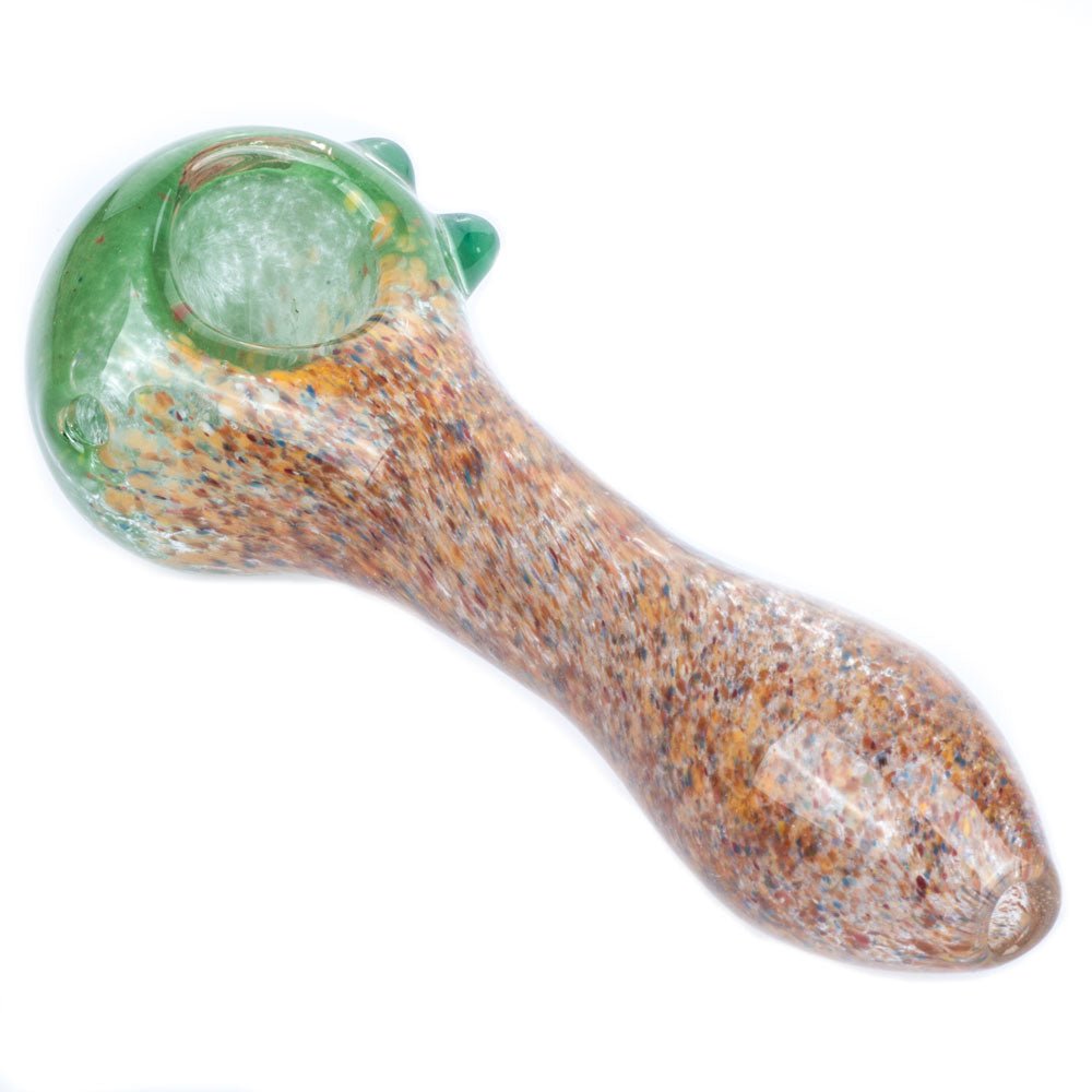 Colorful Heady Glass Pipe - Puffing Bird
