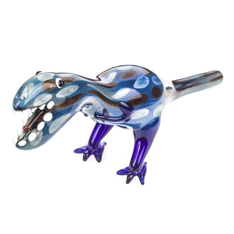 Dinosaur Theme Glass Pipe - Puffing Bird