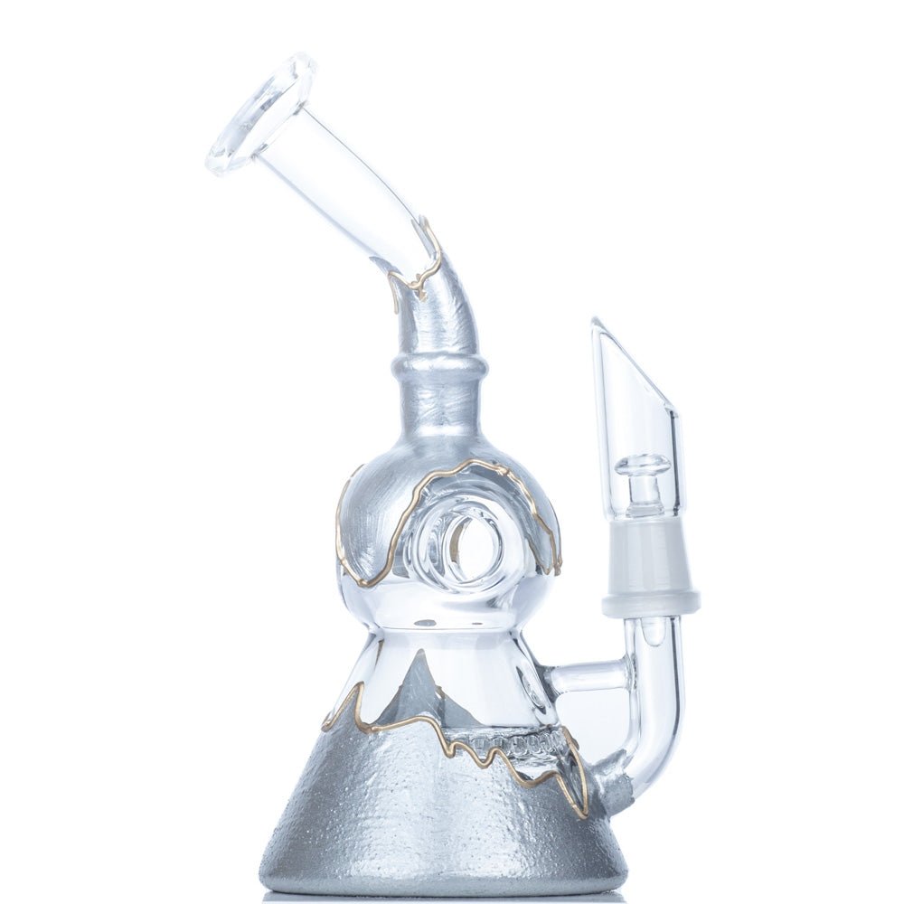 7.5" Donut Honeycomb Dab Rig - Puffing Bird