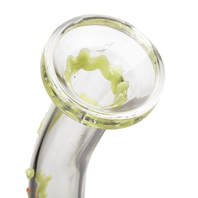 8" Honeycomb Dab Rig w/ Eye Pattern - Puffing Bird