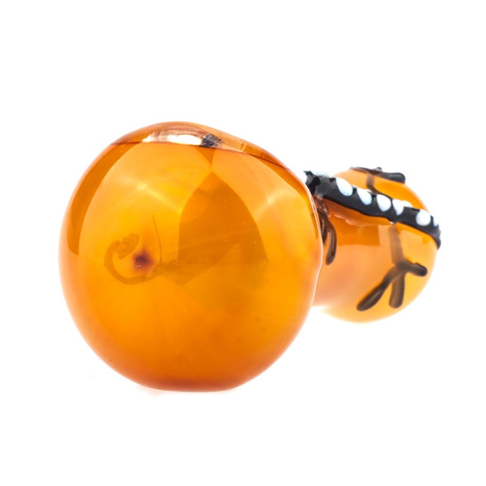 Gecko Themed Heady Spoon Pipe - Puffing Bird