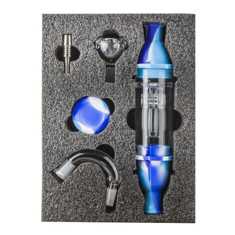 Hybridized Glass Dab Straw Kit - Puffing Bird