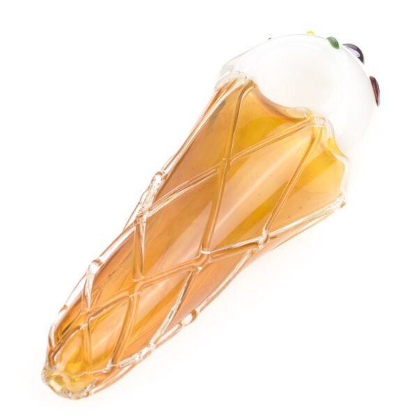 Ice Cream Glass Pipe - Puffing Bird