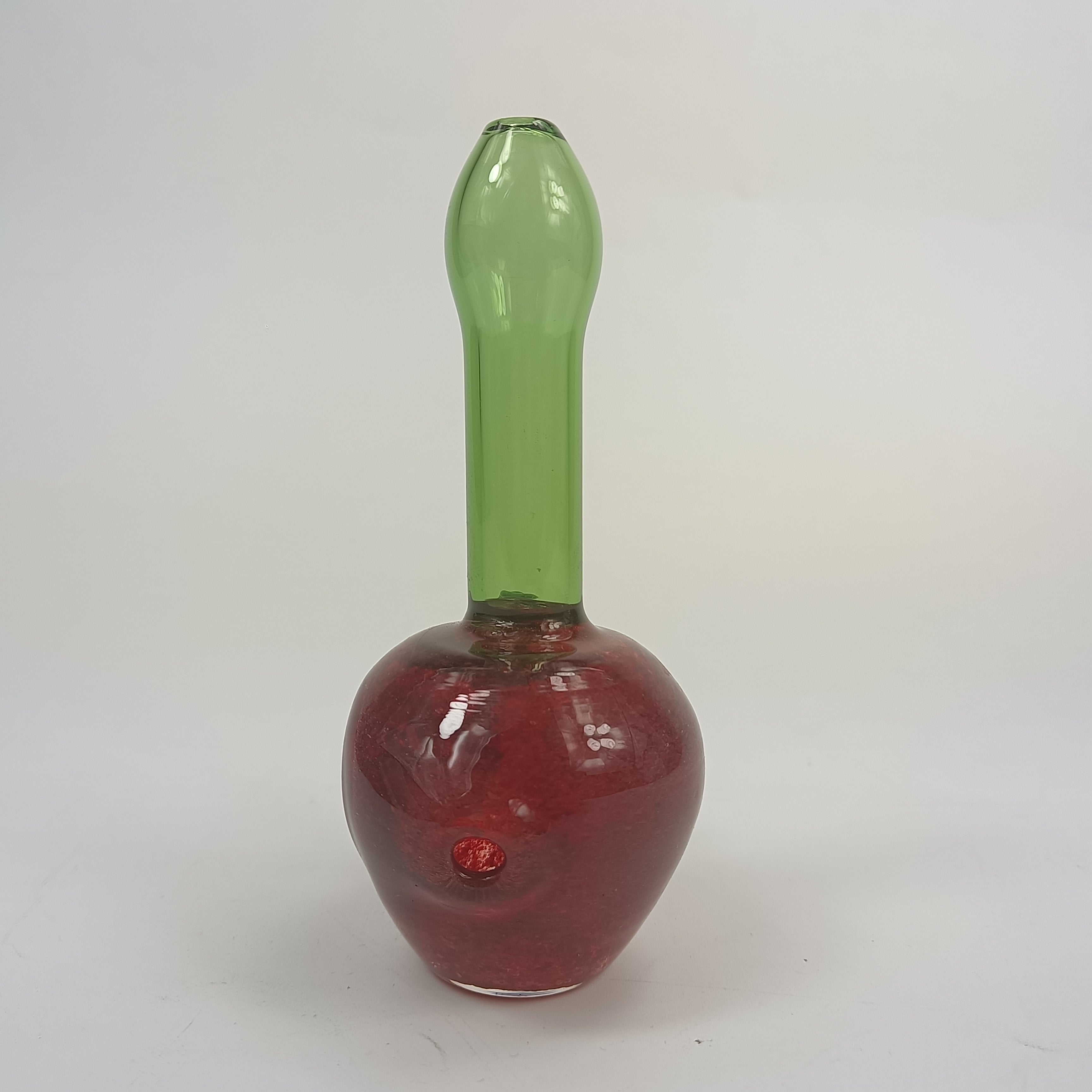 Kettle Glass Pot Pipe - Puffing Bird