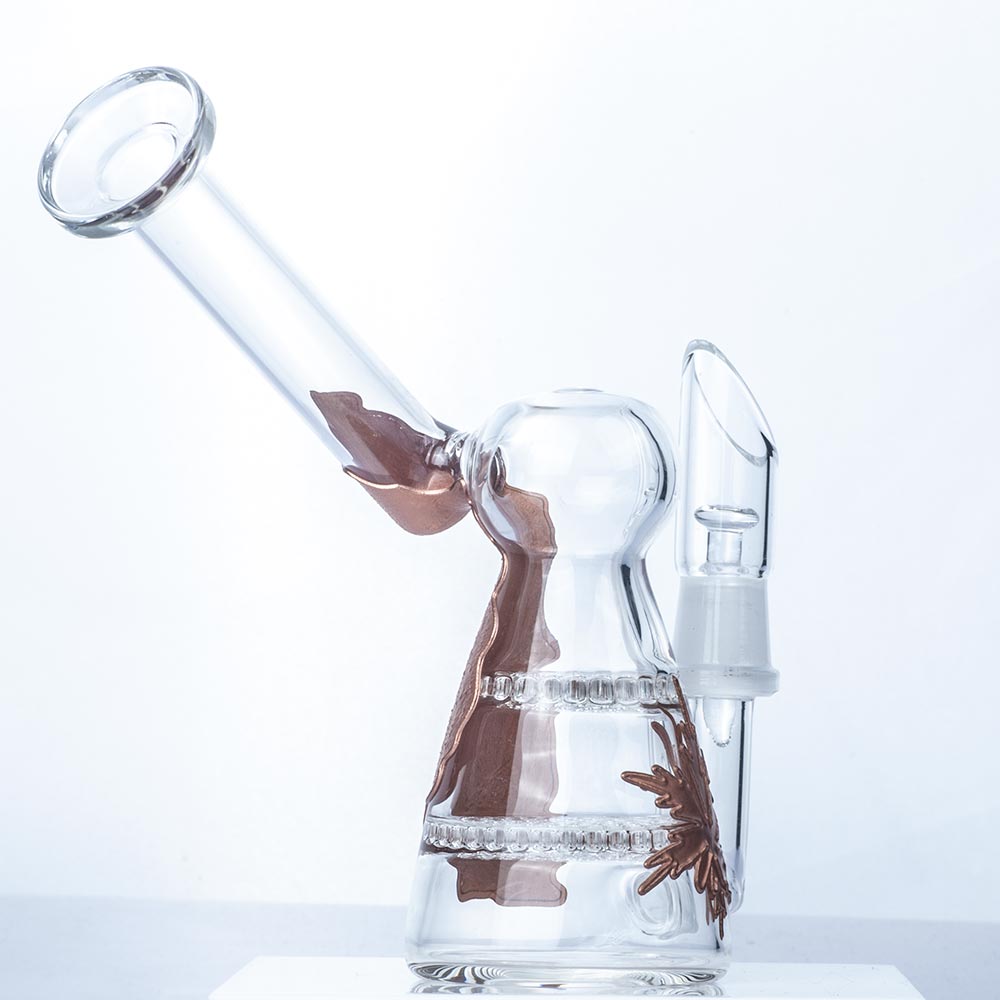 5" Maple Leaf Mini Dab Rig - Puffing Bird