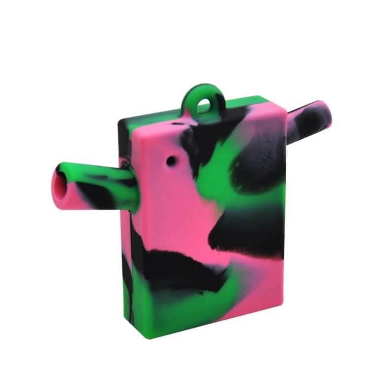 Mini Square Silicone Blunt Bubbler - Puffing Bird