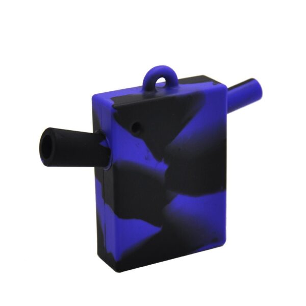 Mini Square Silicone Blunt Bubbler - Puffing Bird