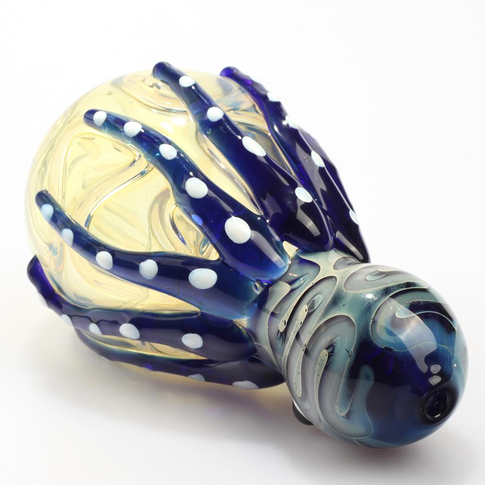 Octopus Glass Pipe - Puffing Bird