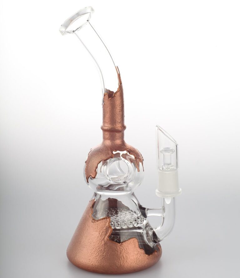 8" Honeycomb To Turbine Dab Rig - Puffing Bird