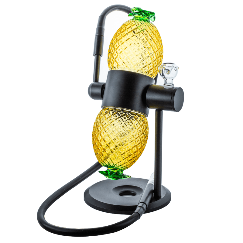 Pineapple Gravity Bong w/ Weed Grinder Bong Bowl Set - Puffing Bird