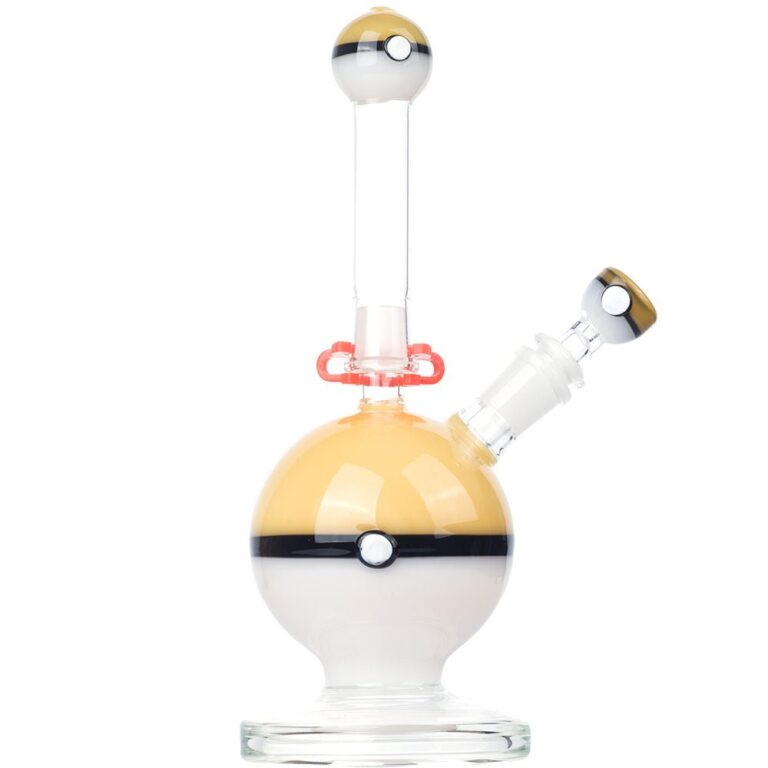Pokemon Ball Glass Bong - Puffing Bird